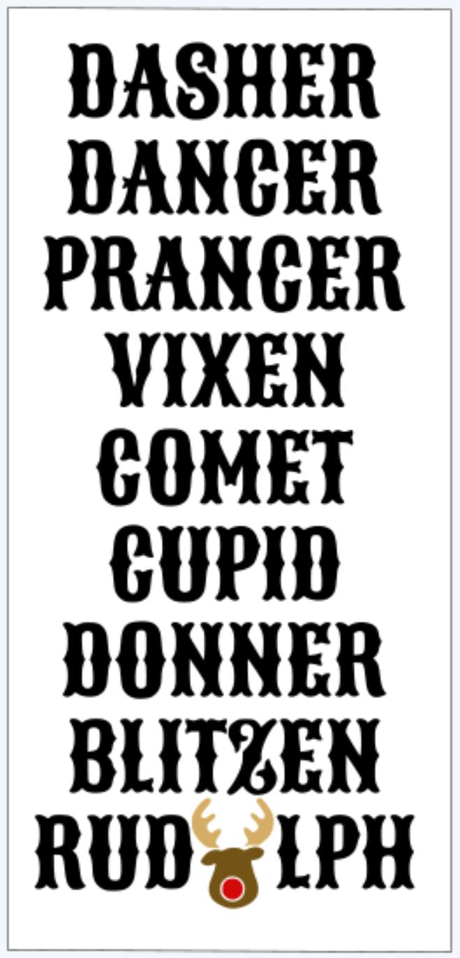 Reindeer Names Hammer Stain Plain City reindeer-names-hammer-stain-plain-city
